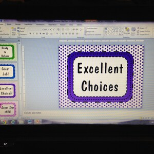 Behavior Clip Chart Polka Dots Printable Behavior Management System for ...
