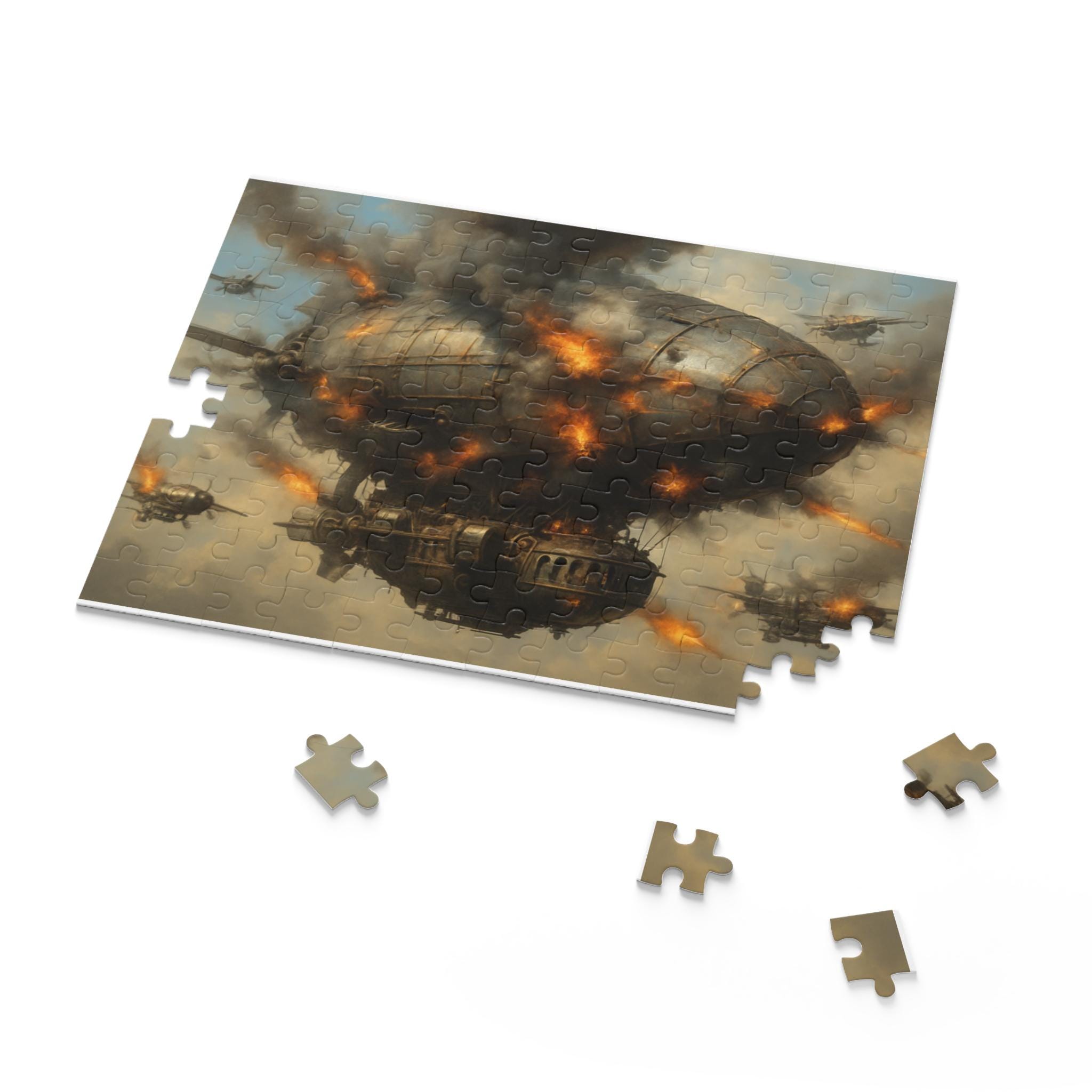 Steampunk Adventure Puzzle - 120, 252 & 500-piece Sizes | Unique Gift ...