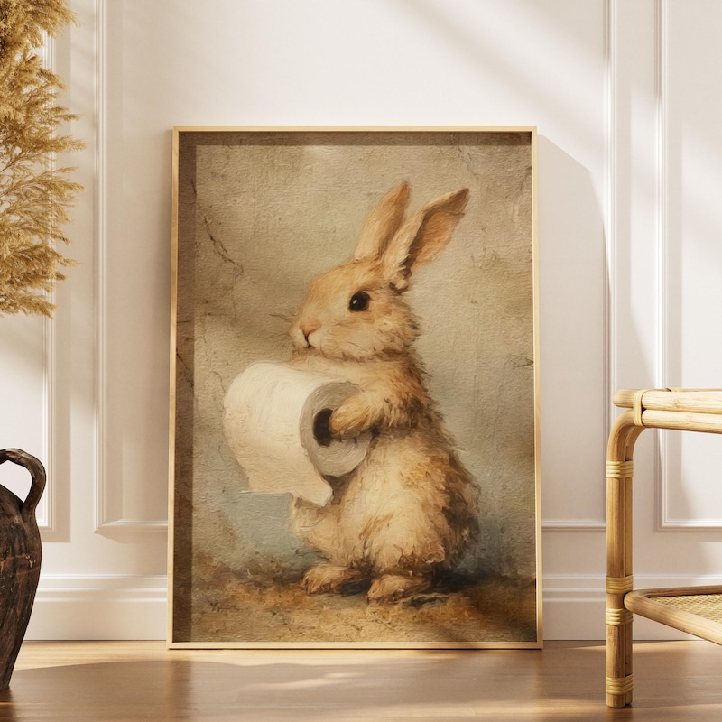 Easter Bathroom Printable - Etsy