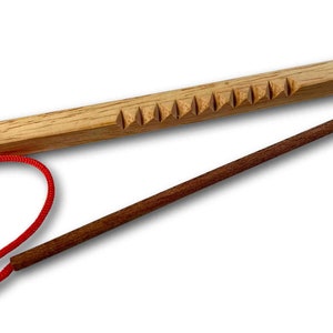 Hooey Stick, Wooden Kids Toy, Whimmy Diddle, Gee Haw, Kids Stick ...