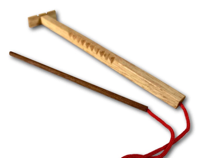 Hooey Stick With RED Wooden Spinner - Etsy