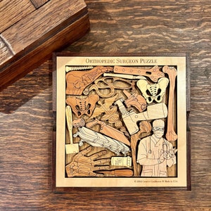 Personalized Orthopedic Surgeon Gift, Orthopedic Surgeon Puzzle, Gift ...