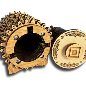 Cascade Cryptex Puzzle Box Wooden Hidden Compartment Box Handcrafted ...