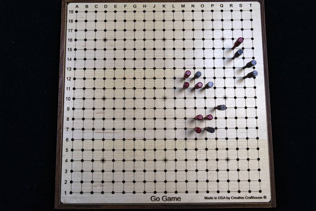 Peg Go Game, Goban Game, Go Board Game, Pente Board Game, Portable Go ...