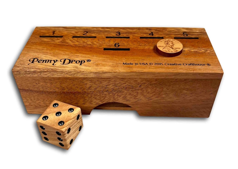 Penny Drop Game Small Version A Fun Family or Bar Game - Etsy