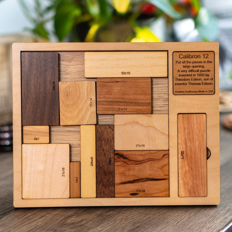 Wooden Puzzles for Adults - Etsy UK