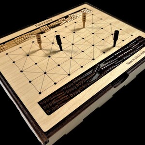 Fanorona Game Strategy Game for 2 People - Etsy