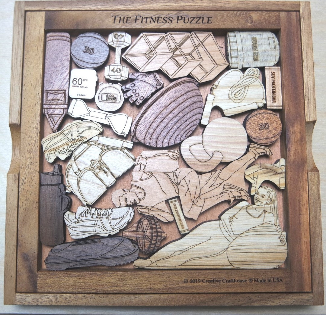 Fitness Puzzle – Tougher Than Bootcamp? Artistic and Challenging - Can ...