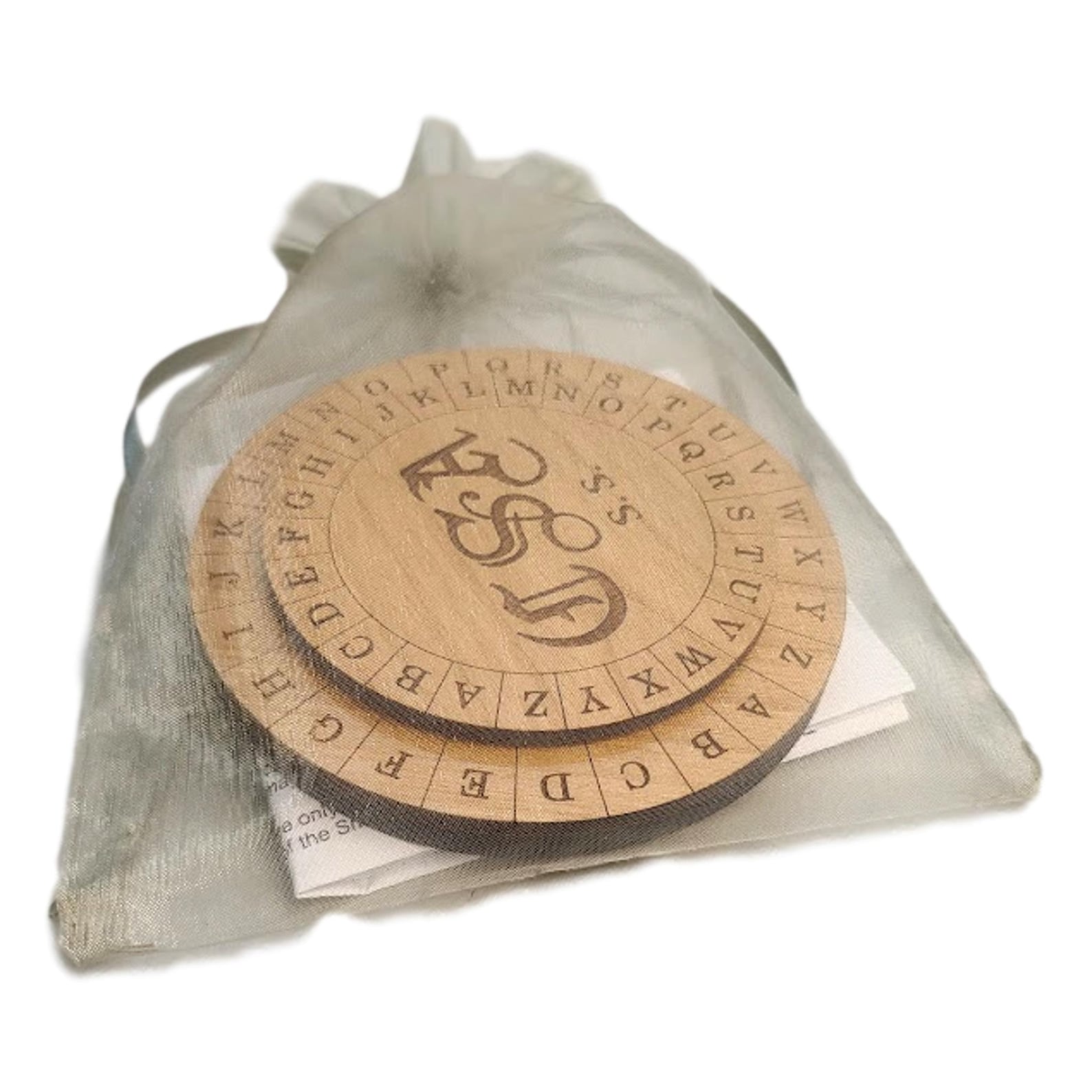 Confederate Army Cipher Disk, Civil War Encryption Wheels, Enigma ...