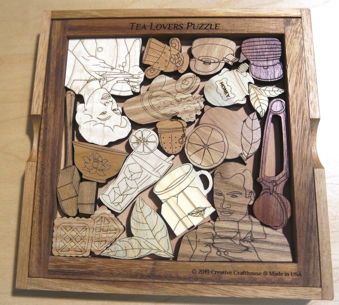 Tea Lovers Puzzle Great Gift Idea for the Holidays - Gift Ideas ...
