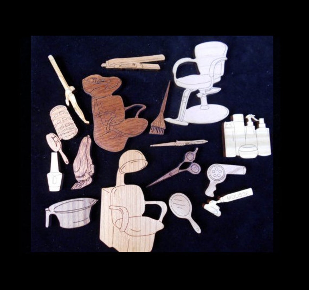 Salon Puzzle artistic and Challenging Can Be Personalized - Etsy