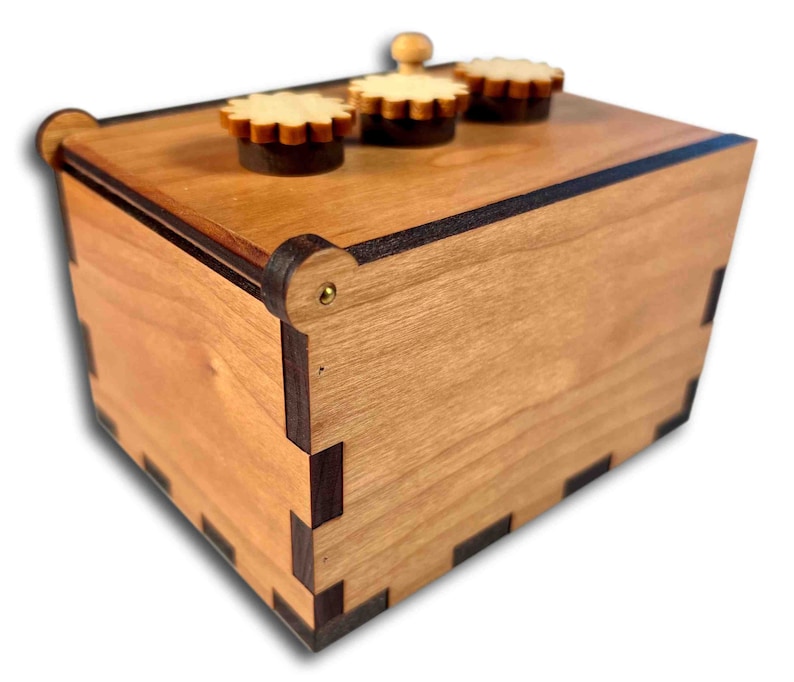 Secret Lock Box II Can You Open the Box... Put a Gift Inside - Etsy