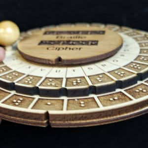 Braille Cipher, Encryption Device for the Blind, Visually Impaired Gift ...