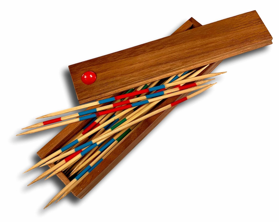 Pick up Sticks Game, Mikado Game, Wood Games, Coffee Table Games ...