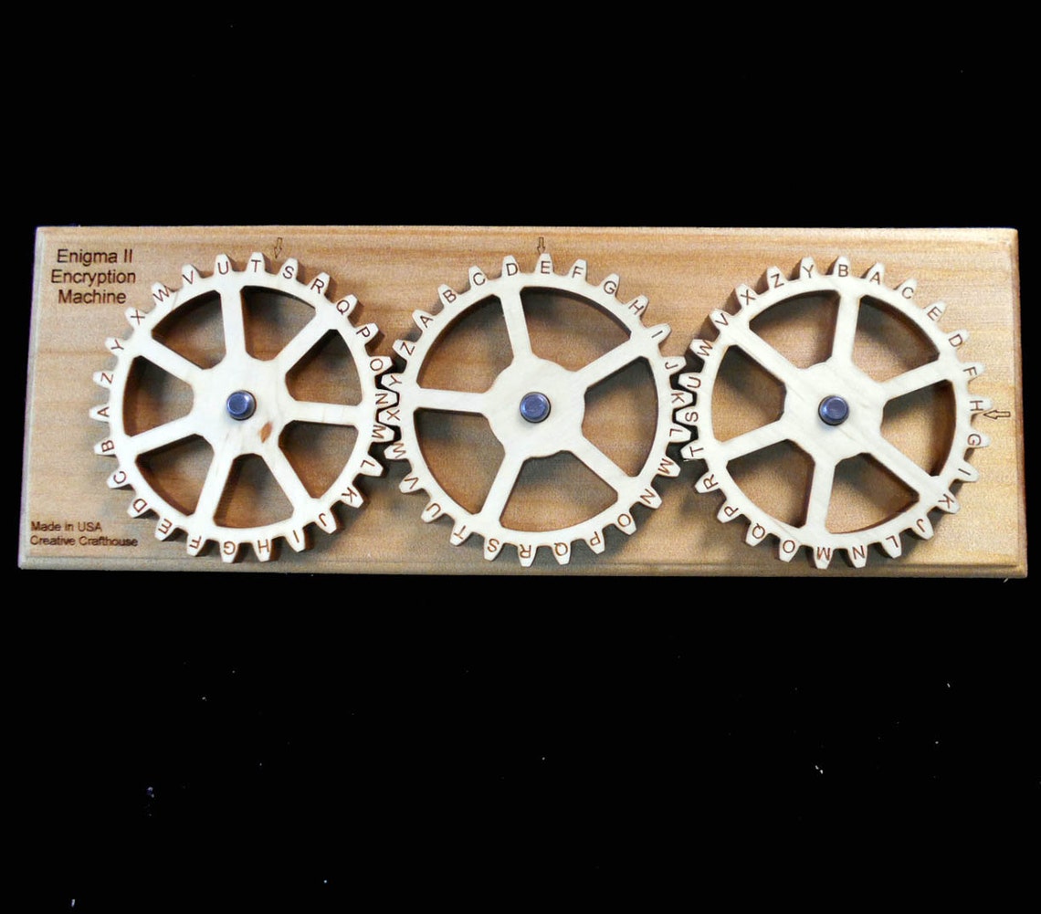 Enigma II Encryption Machine, Secret Decoder, Code Machine, Cipher ...
