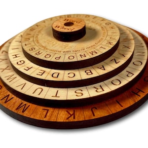 Word Wheel Puzzle ~ Wooden Brain Teaser for Adults | Difficult Word ...