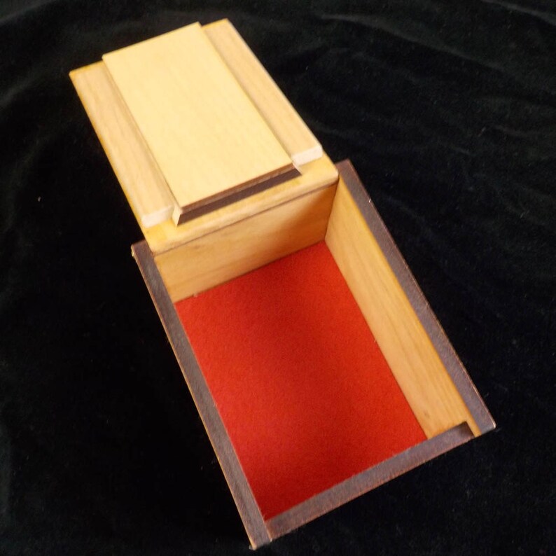 Secret Lock Box II Can You Open the Box... Put a Gift Inside - Etsy