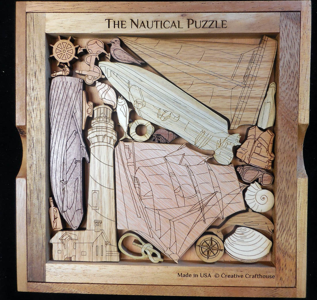Nautical Challenge Puzzle boaters beware | Etsy