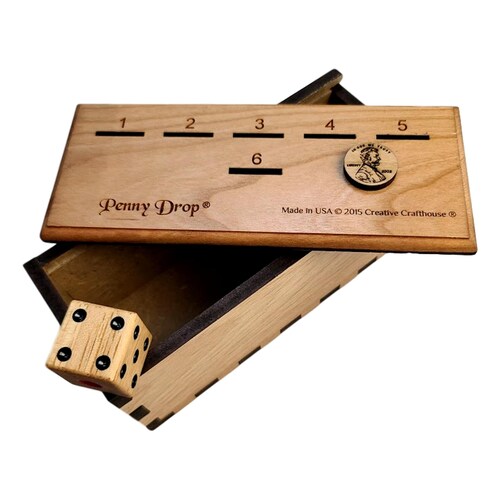 Penny Drop Game Small Version A Fun Family or Bar Game - Etsy