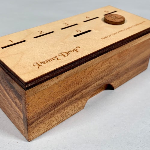 Penny Drop Game Small Version A Fun Family or Bar Game - Etsy