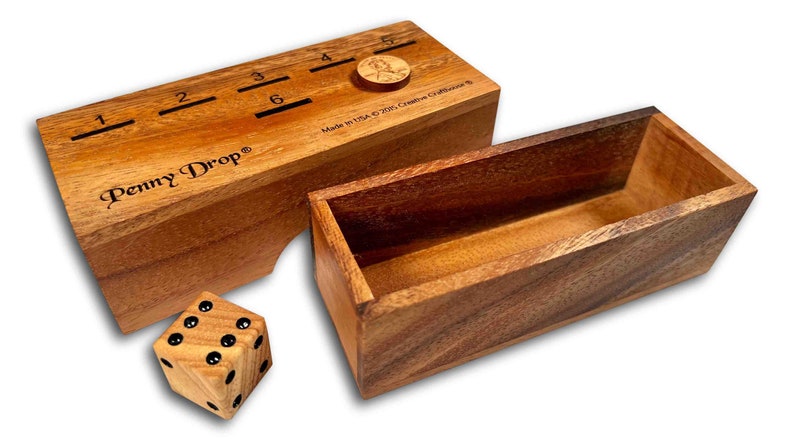 Penny Drop Game Small Version A Fun Family or Bar Game - Etsy