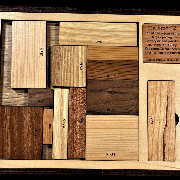 Wood Puzzle Adult - Etsy