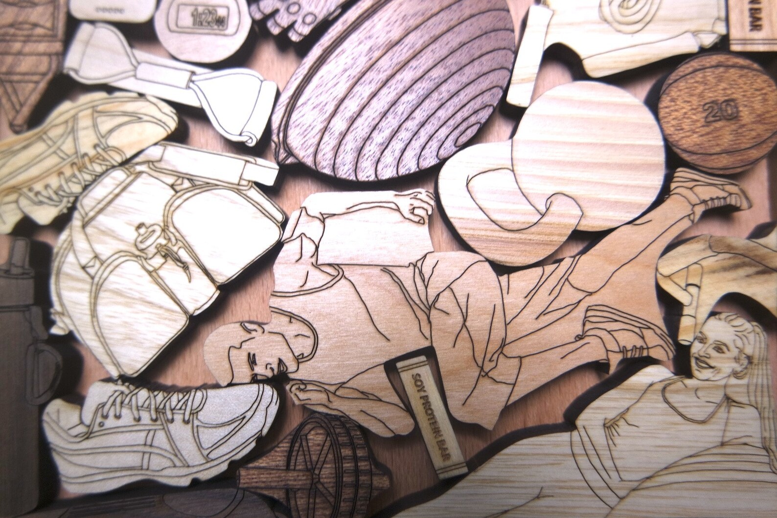 Fitness Puzzle Tougher Than Bootcamp | Etsy