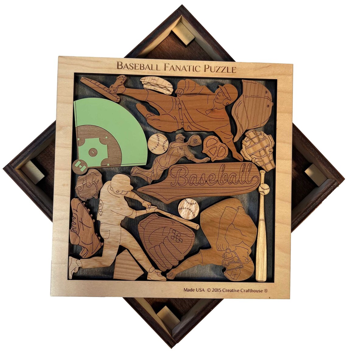 Baseball Fanatic Puzzle Unique Gift for Any Baseball Fan - Etsy