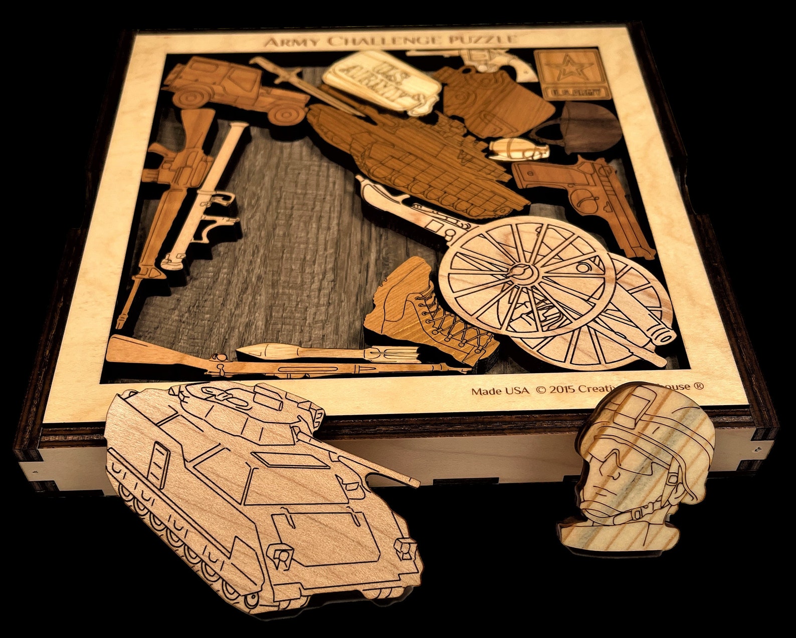 Army Challenge Puzzle - Can You Complete the Mission? - Artistic and ...