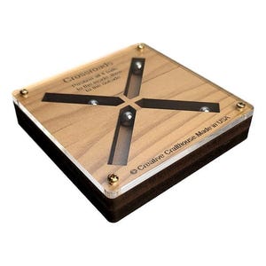 Crossroads Puzzle, Wooden Brain Teaser, Puzzle Coffee Table Game, Yard ...