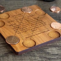 Crossroads Puzzle, Wooden Brain Teaser, Puzzle Coffee Table Game, Yard ...