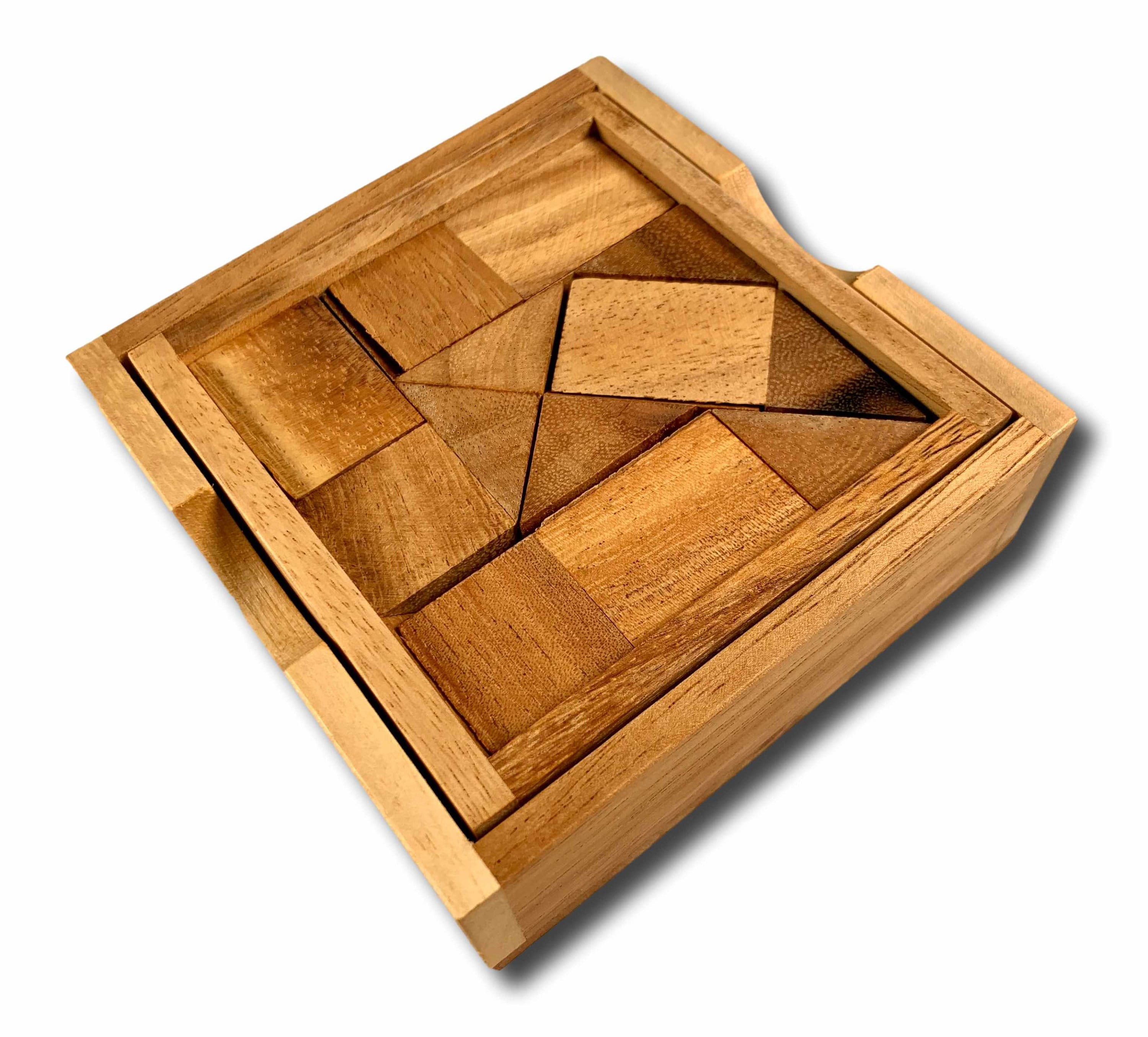 Hard Puzzle for Adults - the Devils Square - Birthday Gift - Wooden ...
