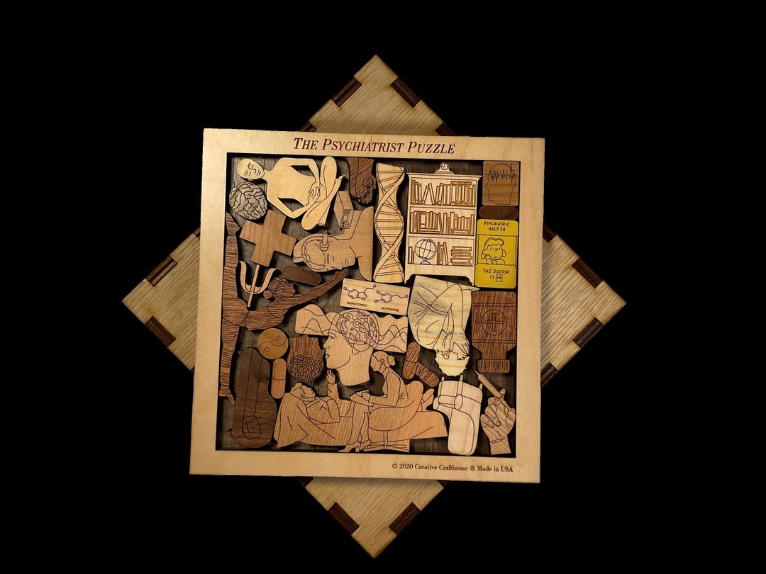 Psychiatrist Puzzle Gift - Artistic and Challenging - Can Be ...