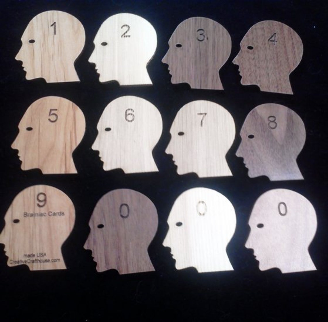 Brainiac 12 Magic Math Cards a New Magic Math Trick - Etsy