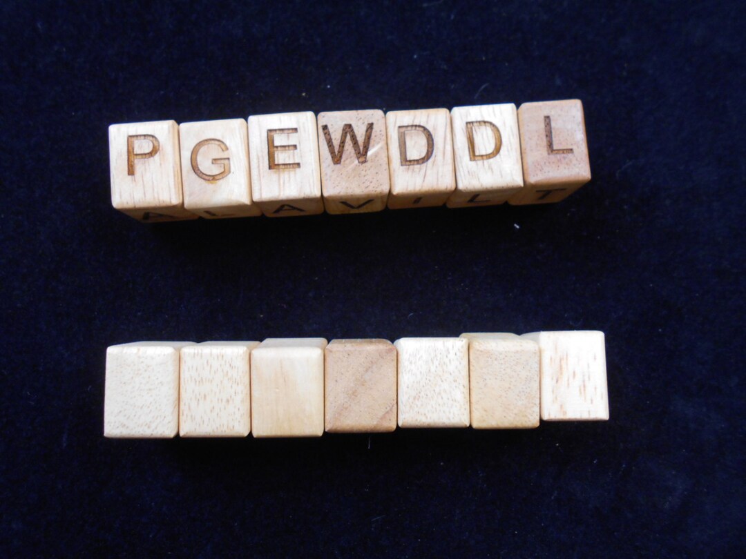 Word Snake 7 Custom Create Your Own Wood Puzzle - Etsy