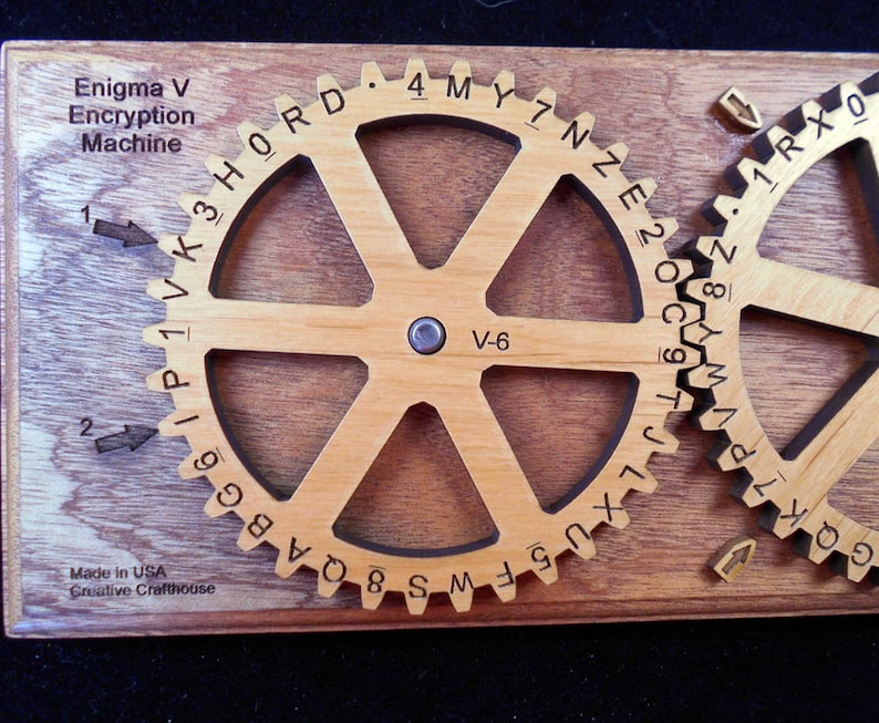 Enigma V Encryption Machine Make Secret Coded Messages or - Etsy UK