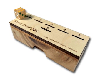 Penny Drop Dice Game - Etsy