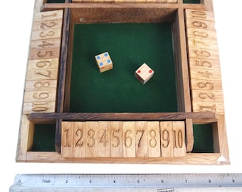 Shut the Box Plans - Etsy