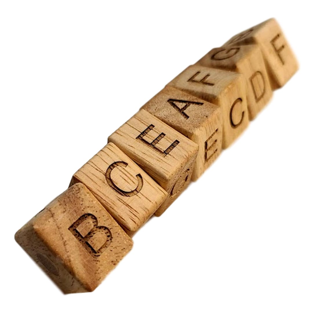 Word Snake 7 Wooden Brain Teaser - Pocket Sized Puzzle - Etsy