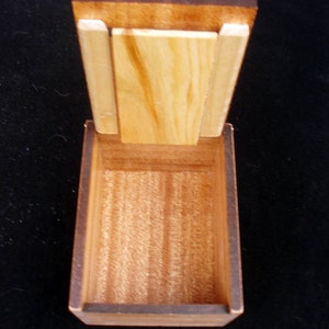 Secret Lock Box II Can You Open the Box... Put a Gift Inside | Etsy