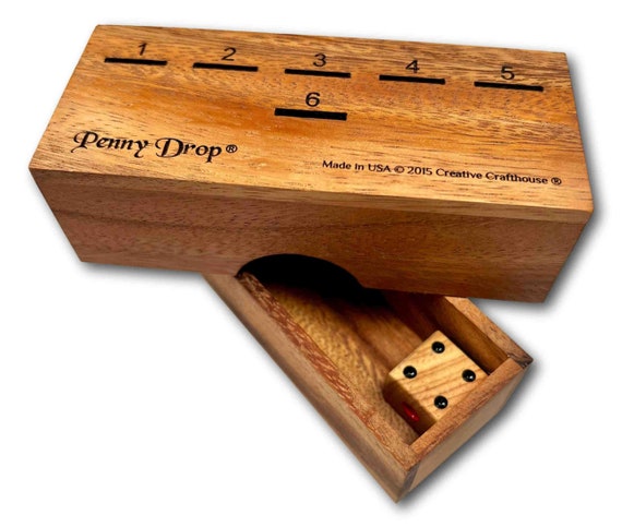 Penny Drop Game Small Version A Fun Family or Bar Game - Etsy UK