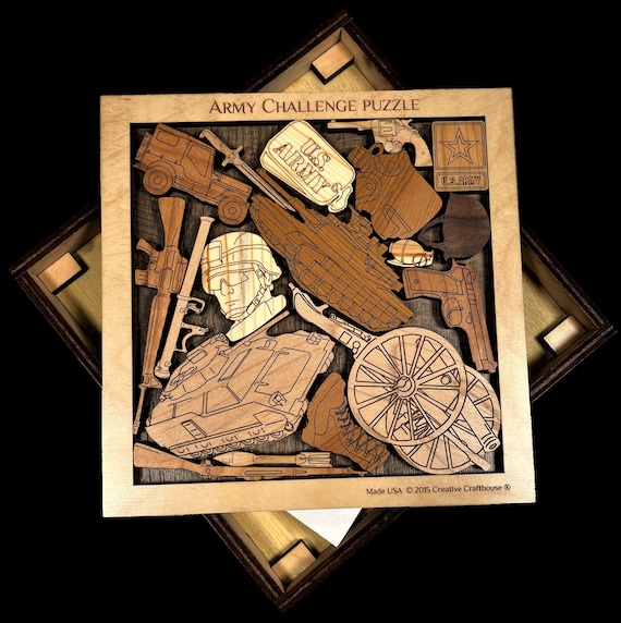 Army Challenge Puzzle Can You Complete the Mission - Etsy