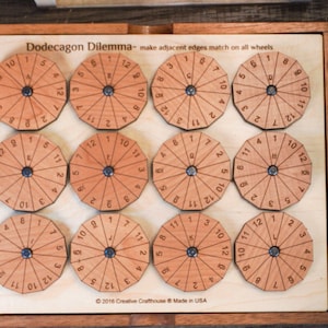 Impossible Math Puzzle for Adults, the Dodecagon Dilemma Brain Teaser ...