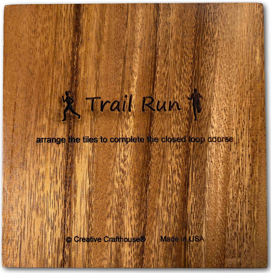Trail Run Wooden Puzzle, Brain Teaser Puzzle for Adults, Logic Puzzle ...