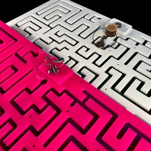 Key Maze Puzzle - Acrylic Model– Traps a Key Until Maze is Solved - Etsy