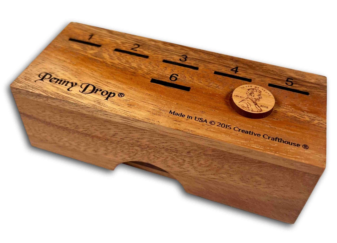 Penny Drop Game Small Version A Fun Family or Bar Game - Etsy