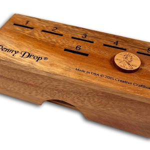 Penny Drop Game Small Version - A Fun Family or Bar Game - Can Be ...