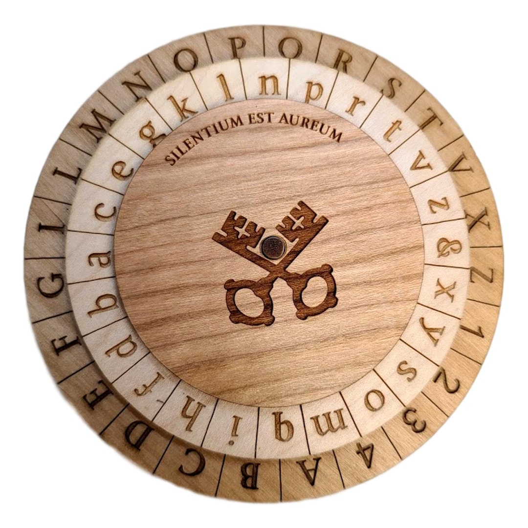 Alberti Cipher Wheel, Cipher Disk, Encryption Device, 15th Century ...
