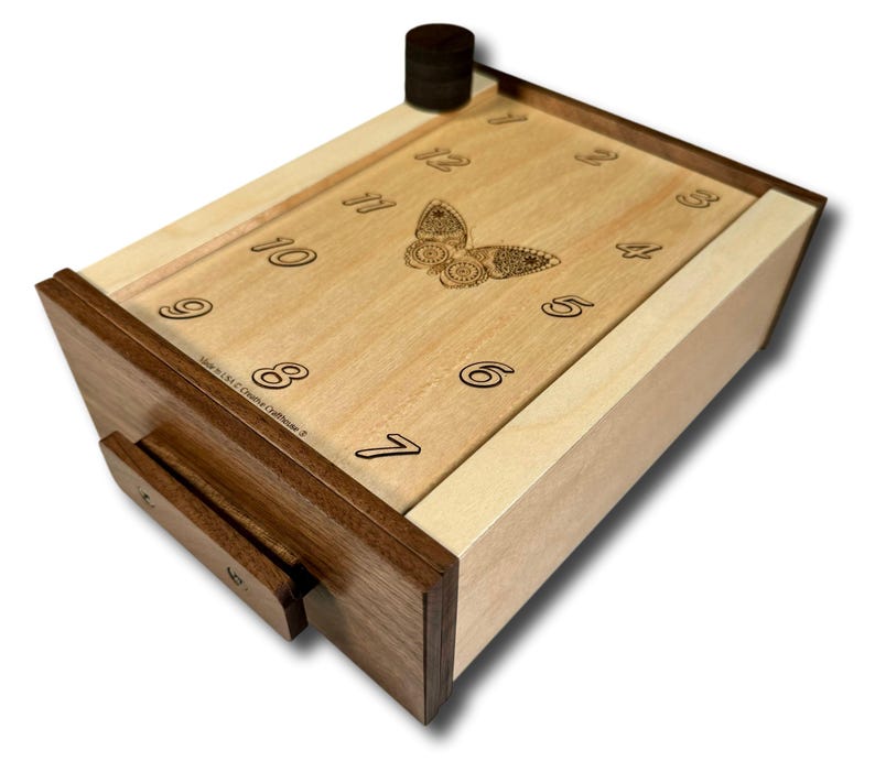 Personalized Escape Room Puzzle Box, Escape Room Props, Custom Puzzle ...