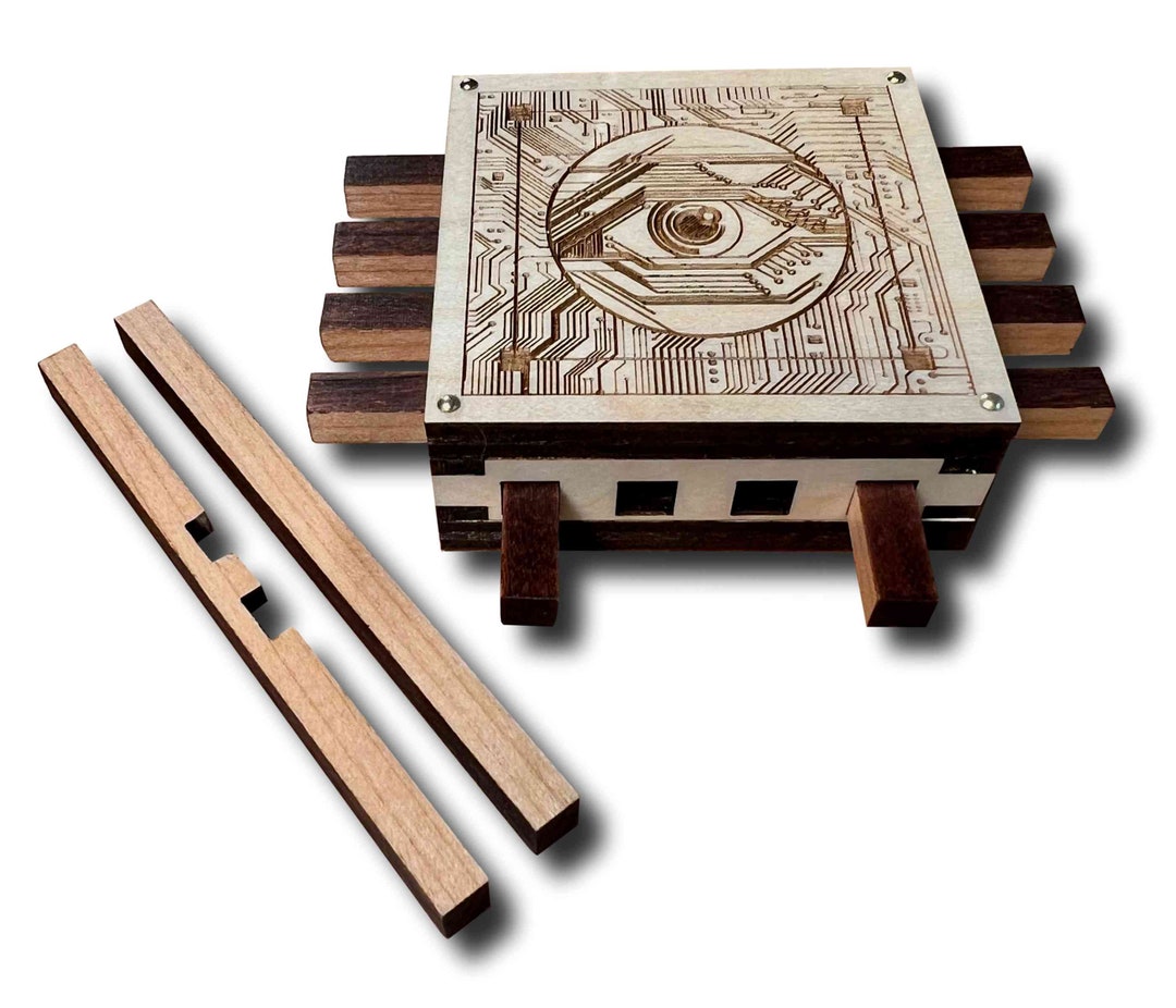 Computer Chip Premium Wood Puzzle - Can You Reprogram This One?? - Etsy